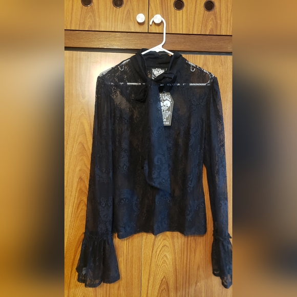 Killstar | Tops | Killstar Nyia Lace Top | Poshmark